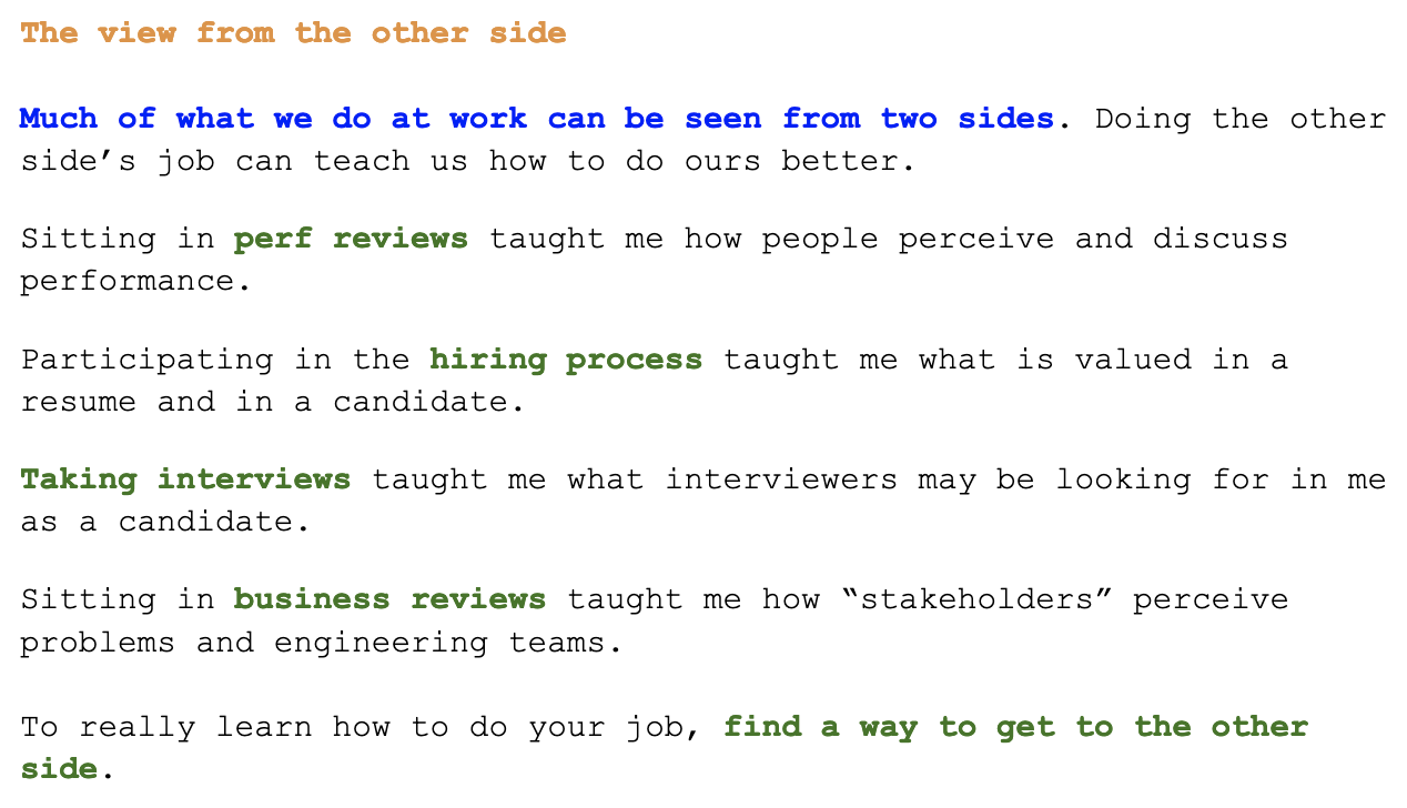 Mini Essay #4 – The other side | Kislay Verma